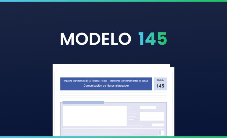 Modelo 145 de IRPF