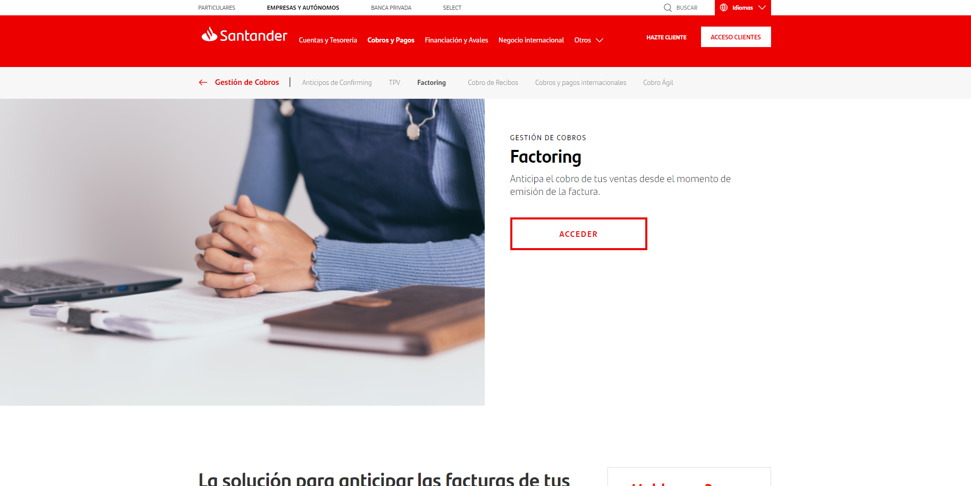 Mejores empresas para solicitar factoring en 2025