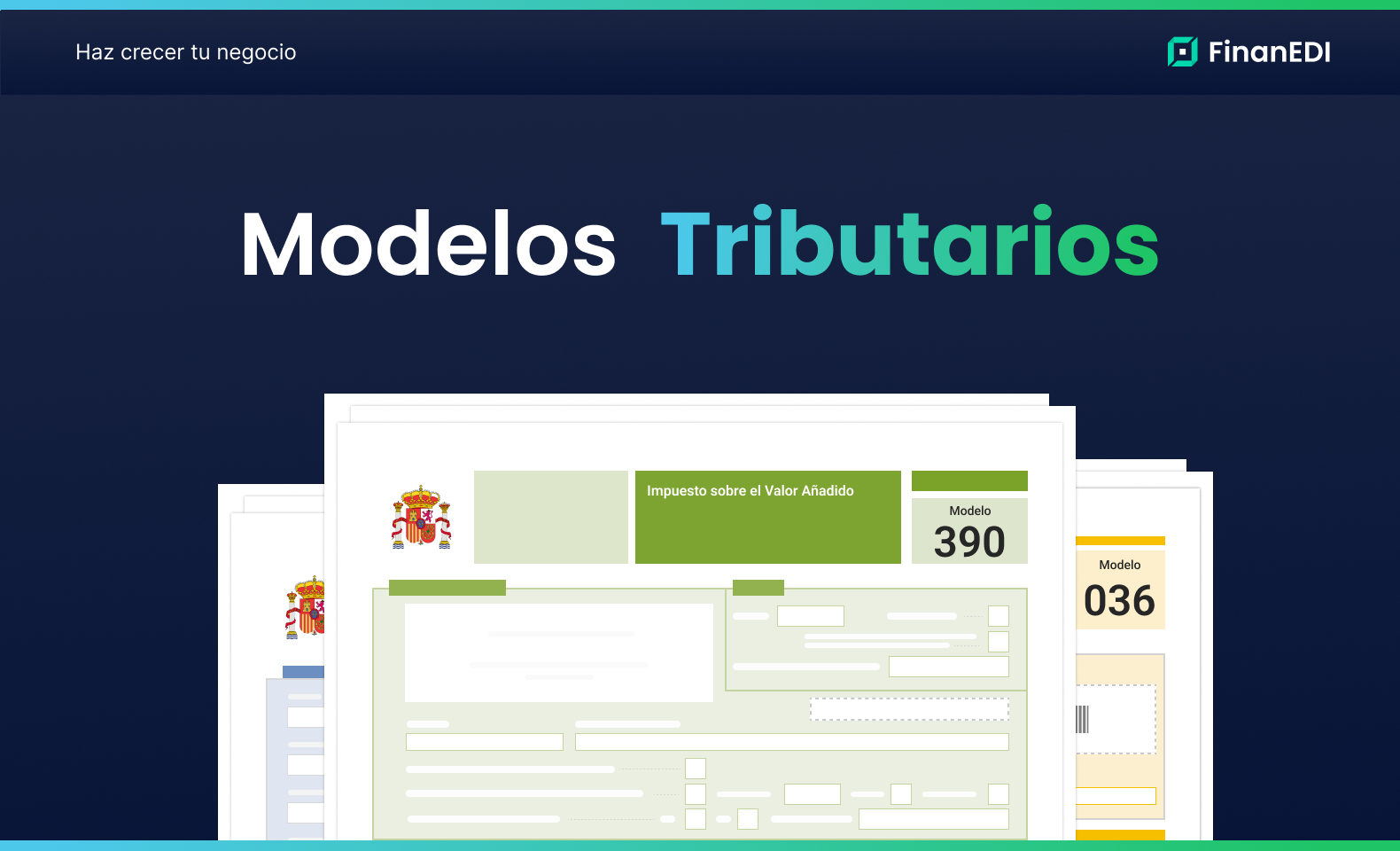 Modelos tributarios - Blog para pymes y autónomos - FinanEDI